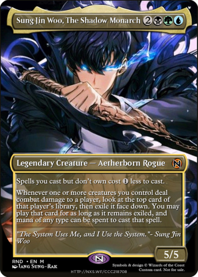 MTGNexus - Sung Jin Woo, The Shadow Monarch