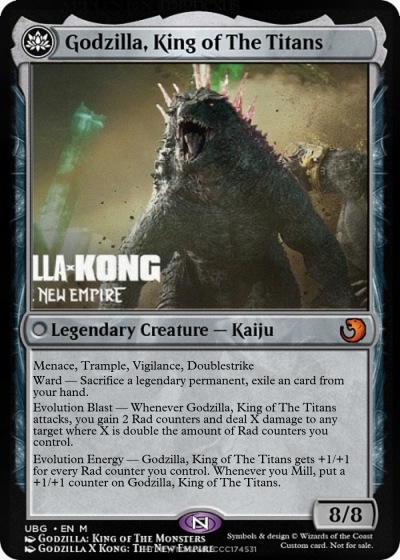 MTGNexus - Godzilla, King of the Monsters // Godzilla, King of The Titans