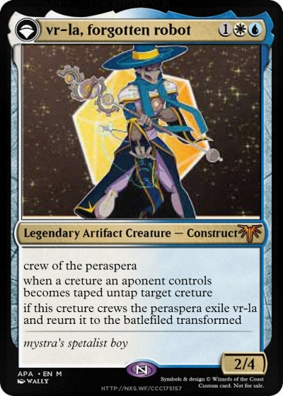 MTGNexus - vr-la, forgotten robot // vr-la, Mystra's chosen