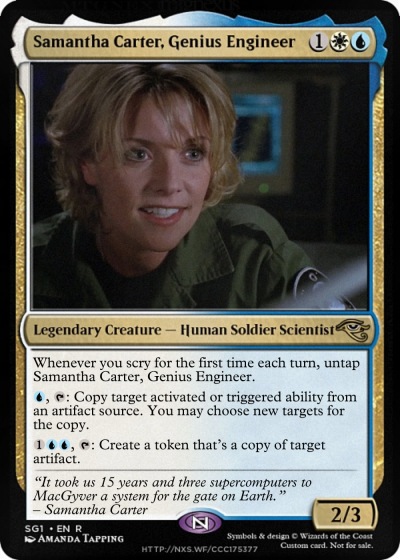 MTGNexus - Samantha Carter, Genius Engineer