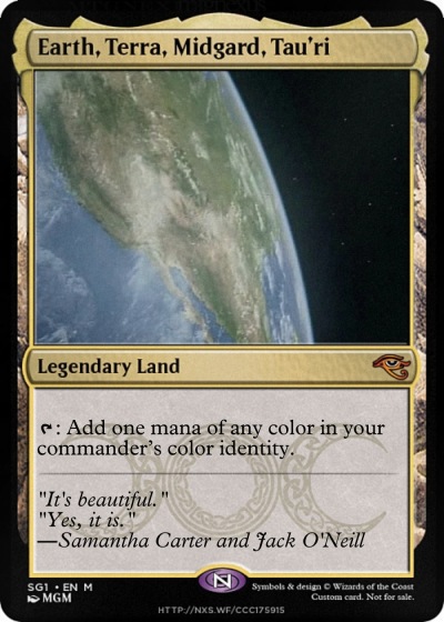 MTGNexus - Earth, Terra, Midgard, Tau'ri