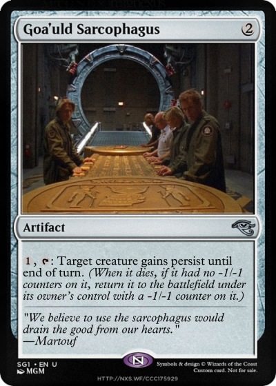 MTGNexus - Goa'uld Sarcophagus