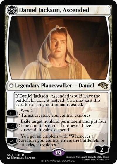 MTGNexus - Daniel Jackson, Archeologist // Daniel Jackson, Ascended
