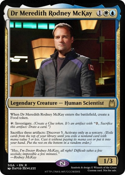 MTGNexus - Dr Meredith Rodney McKay