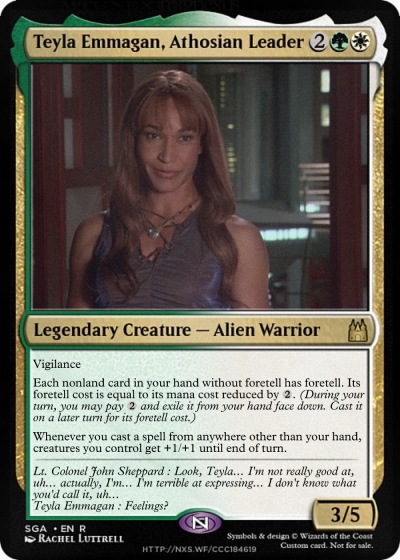 MTGNexus - Teyla Emmagan, Athosian Leader