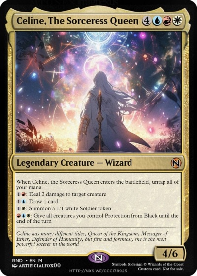 MTGNexus - Celine, The Sorceress Queen