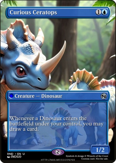 MTGNexus - Curious Ceratops