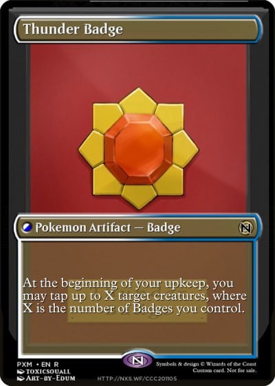 MTGNexus - Vermillion City Gym // Thunder Badge