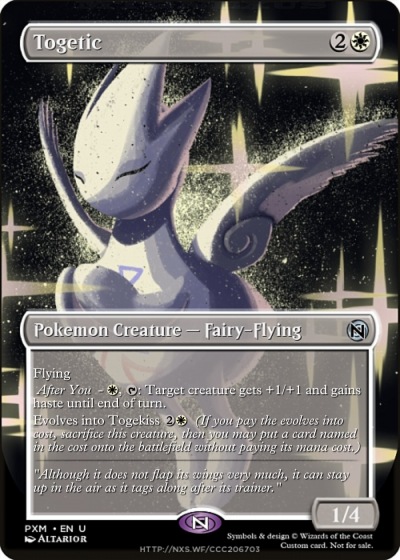 Pokemon Togetic Card