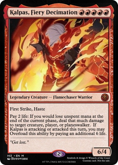 MTGNexus - Kalpas, Fiery Decimation