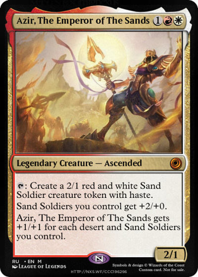 MTGNexus - Azir, The Emperor of The Sands