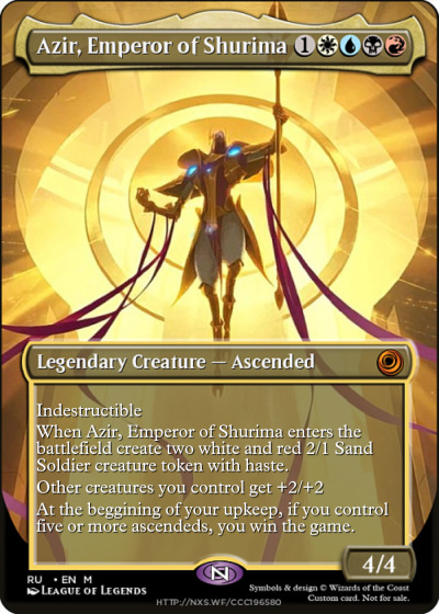 MTGNexus - Azir, Emperor of Shurima