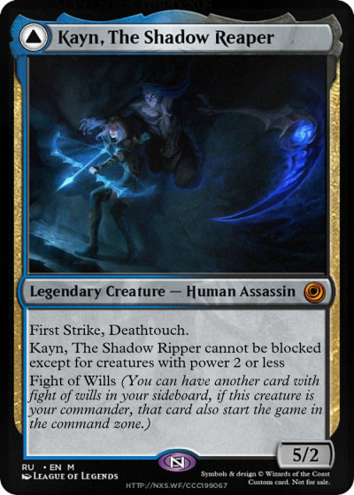 MTGNexus - Kayn, The Shadow Ripper // Rhaast, The Darkin Scythe
