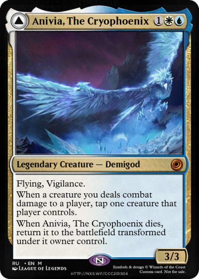 MTGNexus - Anivia, The Cryophoenix // Cryophoenix Egg