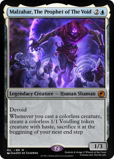 MTGNexus - Malzahar, The Prophet of The Void