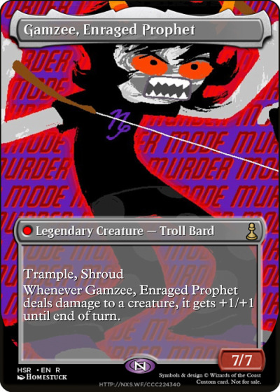 MTGNexus - Gamzee Makara // Gamzee, Enraged Prophet