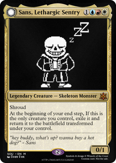 MTGNexus - Story of Undertale