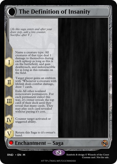 MTGNexus - Tedium // The Definition of Insanity