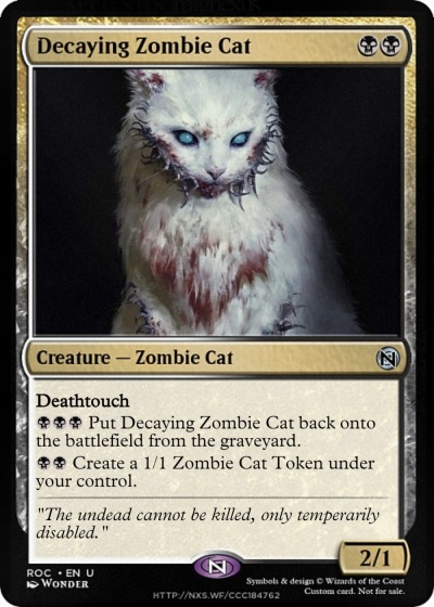 MTGNexus - Decaying Zombie Cat