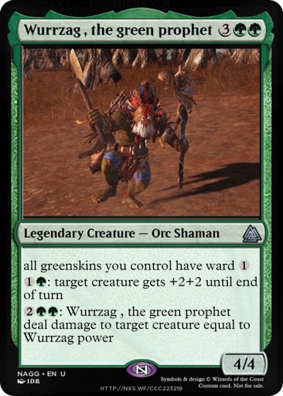 MTGNexus - Wurrzag , the green prophet