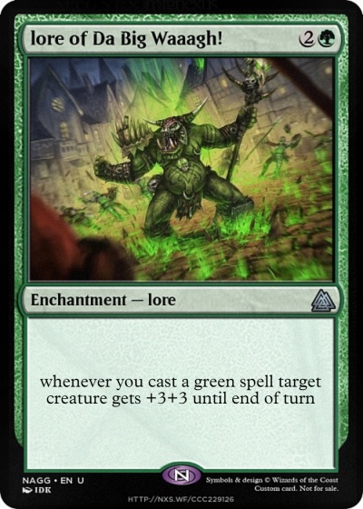 MTGNexus - lore of Da Big Waaagh!