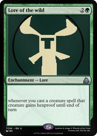 MTGNexus - Lore of the wild