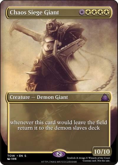 MTGNexus - Chaos Siege Giant