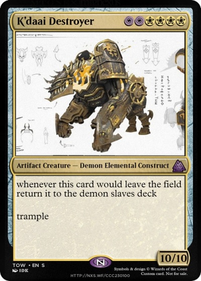 MTGNexus - K'daai Destroyer