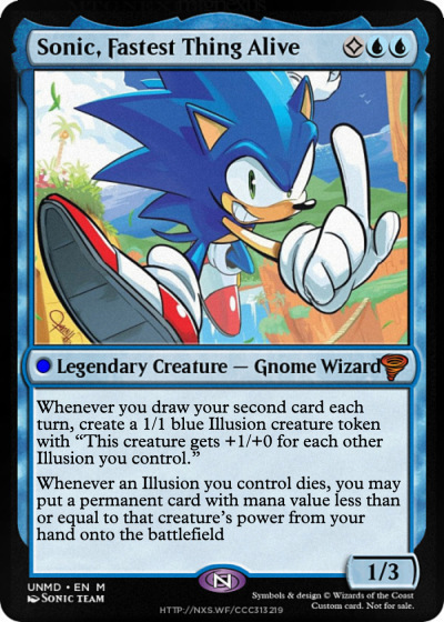 MTGNexus - Sonic, Fastest Thing Alive