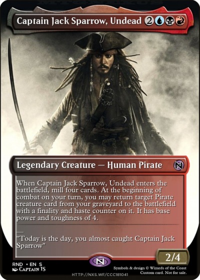MTGNexus - Captain Jack Sparrow, Undead