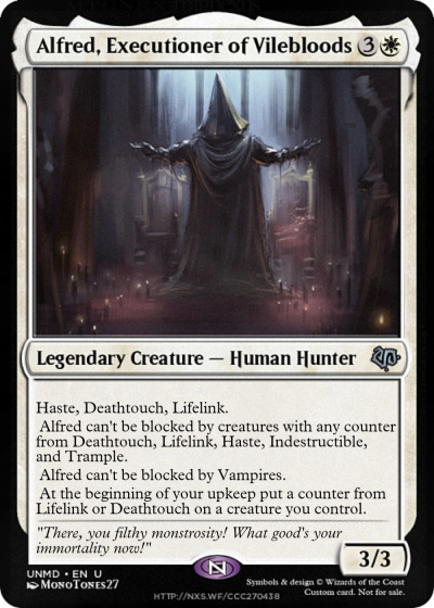MTGNexus - Alfred, Executioner of Vilebloods