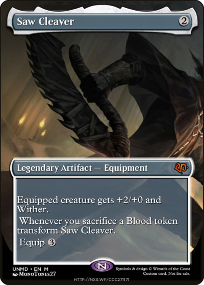 MTGNexus - Saw Cleaver // Transformed Saw Cleaver