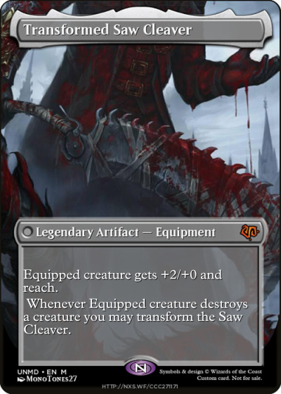 MTGNexus - Saw Cleaver // Transformed Saw Cleaver