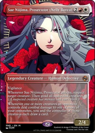 MTGNexus - Sae Niijima, Prosecutor (Nelly Borca)