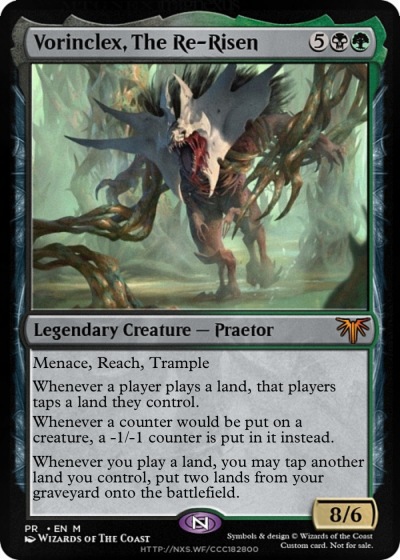 MTGNexus - Vorinclex, The Re-Risen