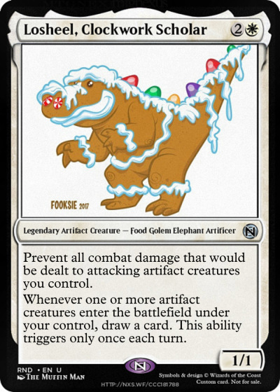MTGNexus - Losheel, Clockwork Scholar