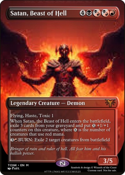 MTGNexus - Satan, Beast of Hell