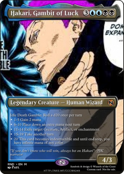 MTGNexus - Hakari, Gambit of Luck