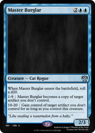 MTGNexus - Master Burglar