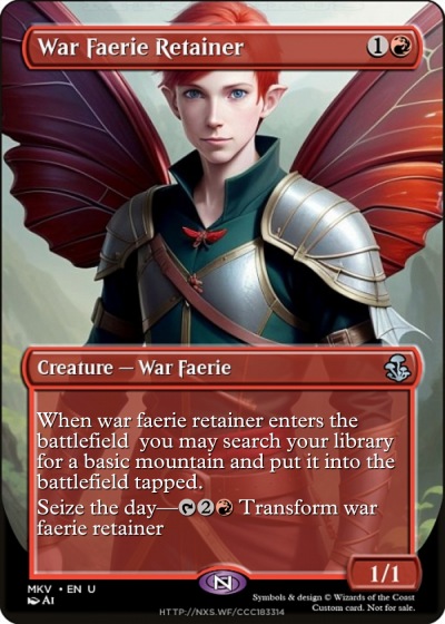 MTGNexus - War Faerie Retainer // War Faerie Skirmisher