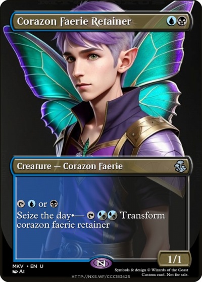 Mtgnexus Corazon Faerie Retainer Corazon Faerie Trickster