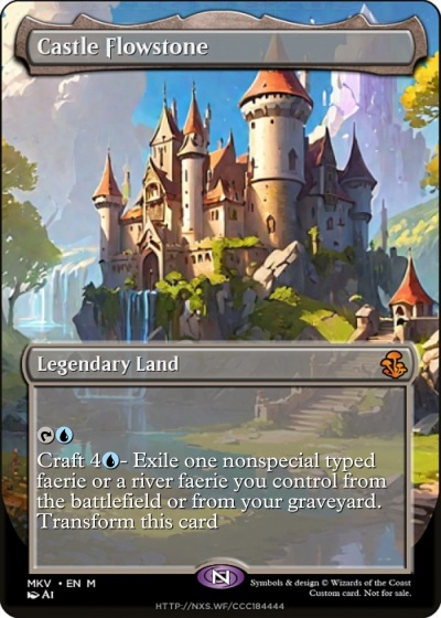 MTGNexus - Castle Flowstone // Ryland, the River's Keeper