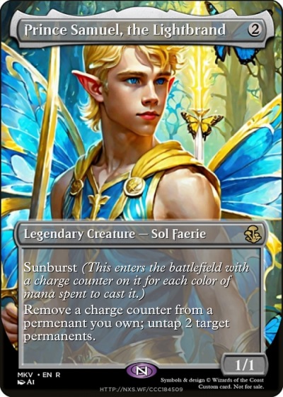 MTGNexus - Prince Samuel, the Lightbrand // Samuel's Lake