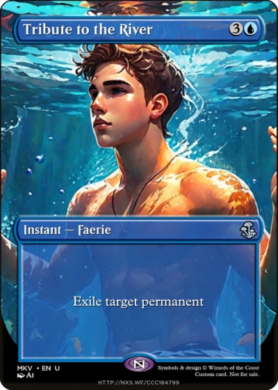 MTGNexus - Tribute to the River // River Faerie Wanderer
