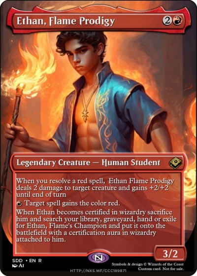 MTGNexus - Ethan, Flame Prodigy