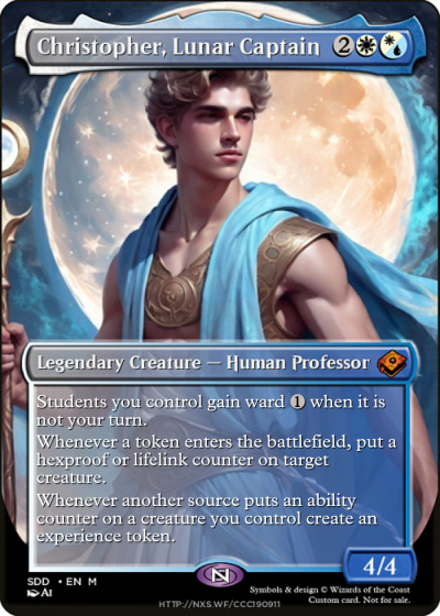 MTGNexus - Christopher, Lunar Captain