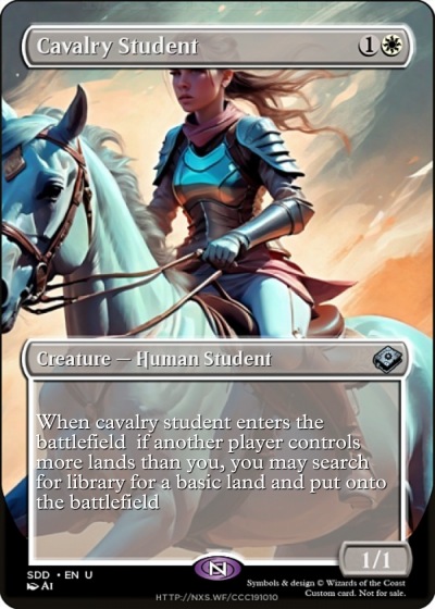 MTGNexus - Cavalry Student