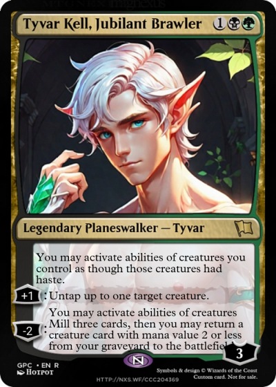 MTGNexus - Tyvar Kell, Jubilant Brawler