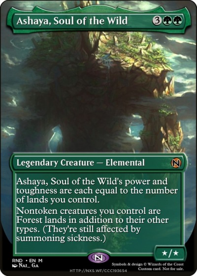 MTGNexus - Ashaya, Soul of the Wild
