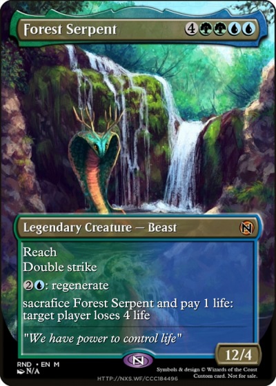 MTGNexus - Forest Serpent